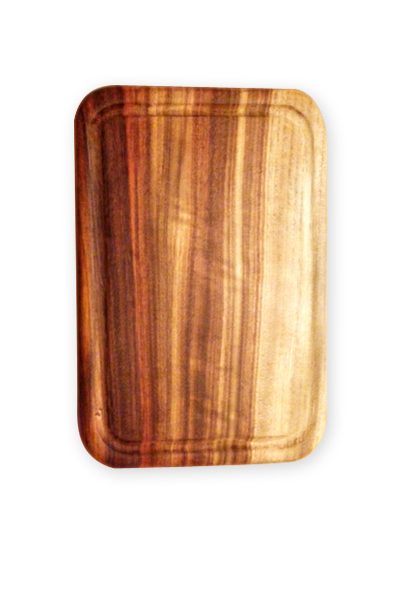 Rectangle Board with Gutter | Hunter Valley Wooden Boards